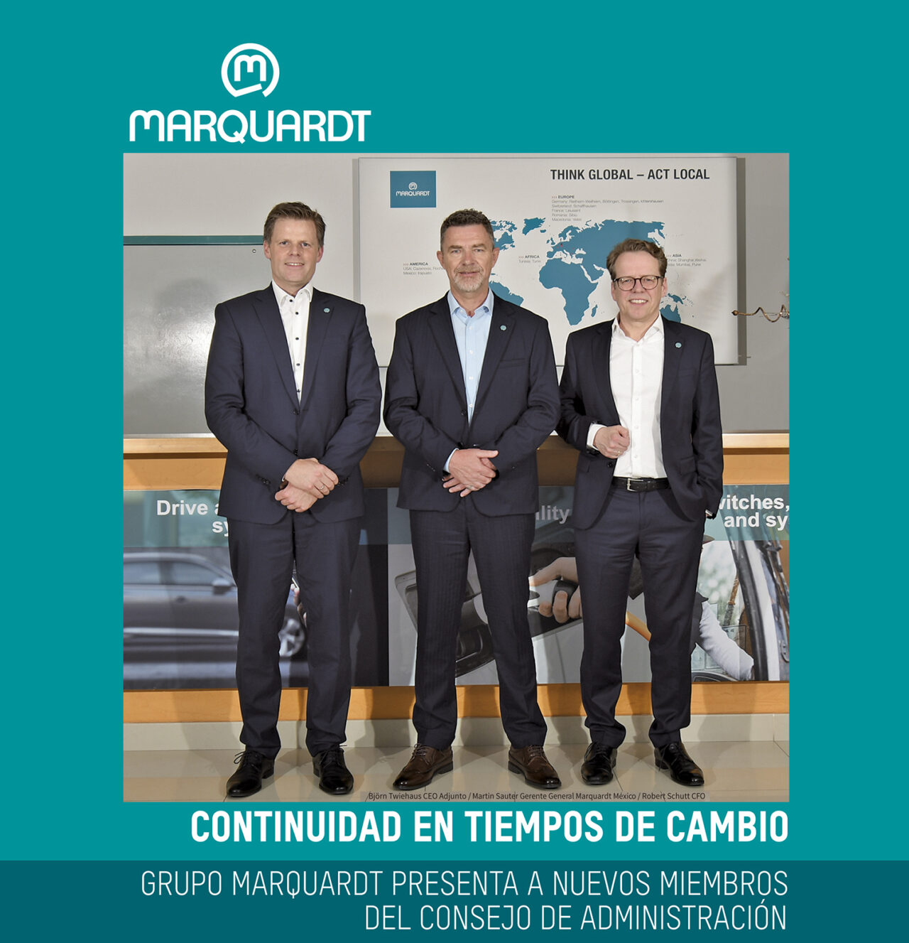 CONTINUIDAD EN TIEMPOS DE CAMBIO, GRUPO MARQUARDT PRESENTA NUEVOS ...